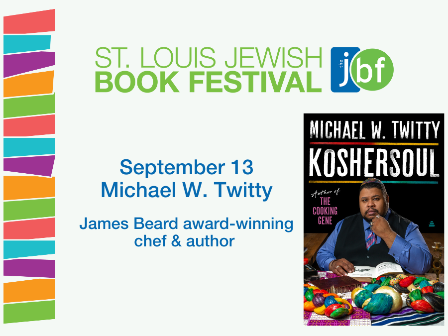 Join us for James Beard award-winning author Michael Twitty - St. Louis JCC
